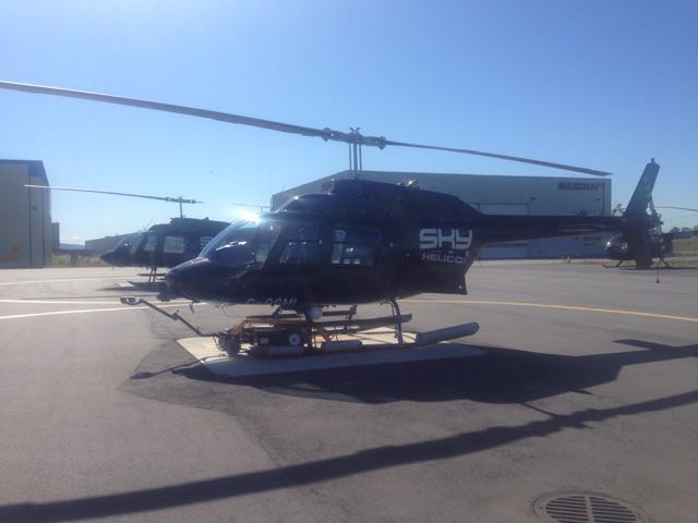 Repairing Locks on a Bell Helicopter - Mr Locksmith Calgary