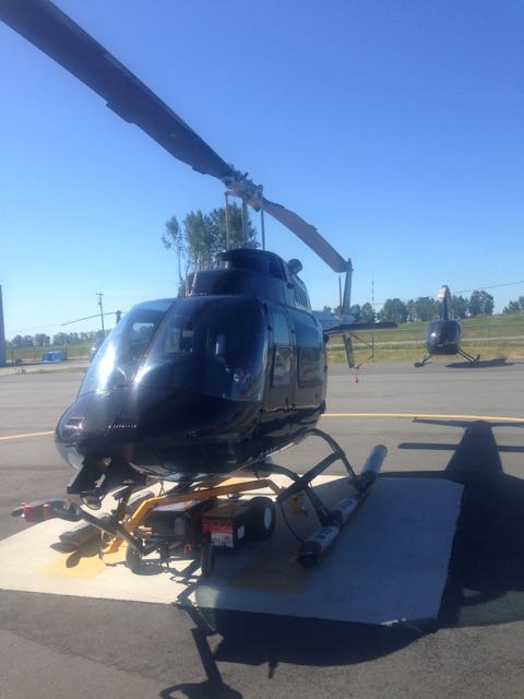 Repairing Locks on a Bell Helicopter - Mr Locksmith Calgary