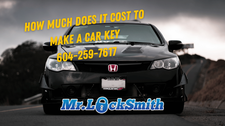 How Much Does It Cost to Make Keys to a Car? - Mr. Locksmith