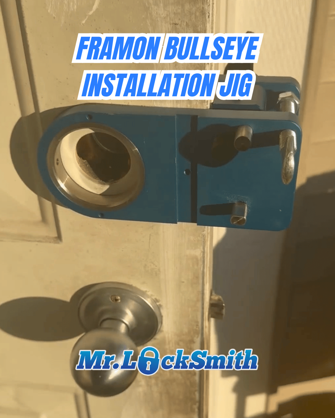 How to Enlarge a Deadbolt Hole - Mr. Locksmith