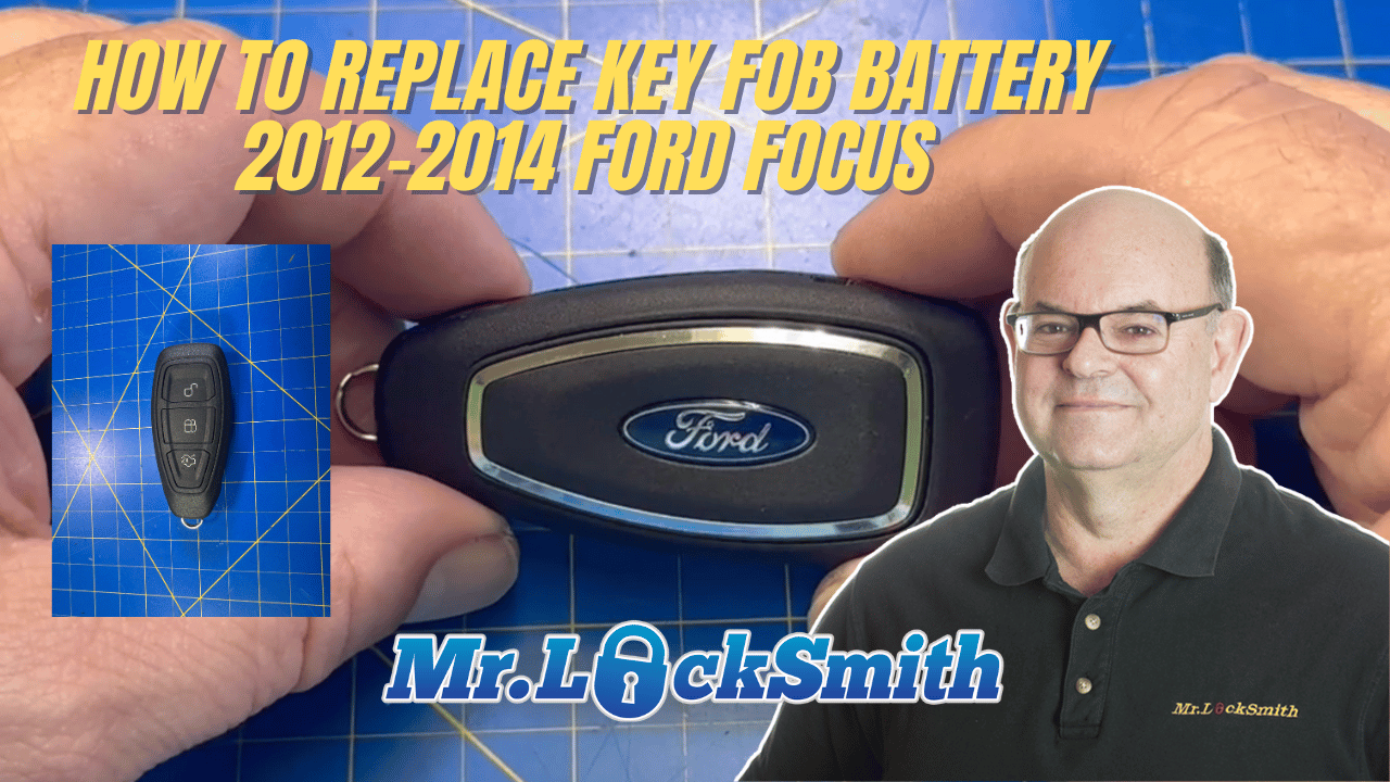 How to Replace Key Fob Battery Ford Focus 2012–2014 - Mr. Locksmith